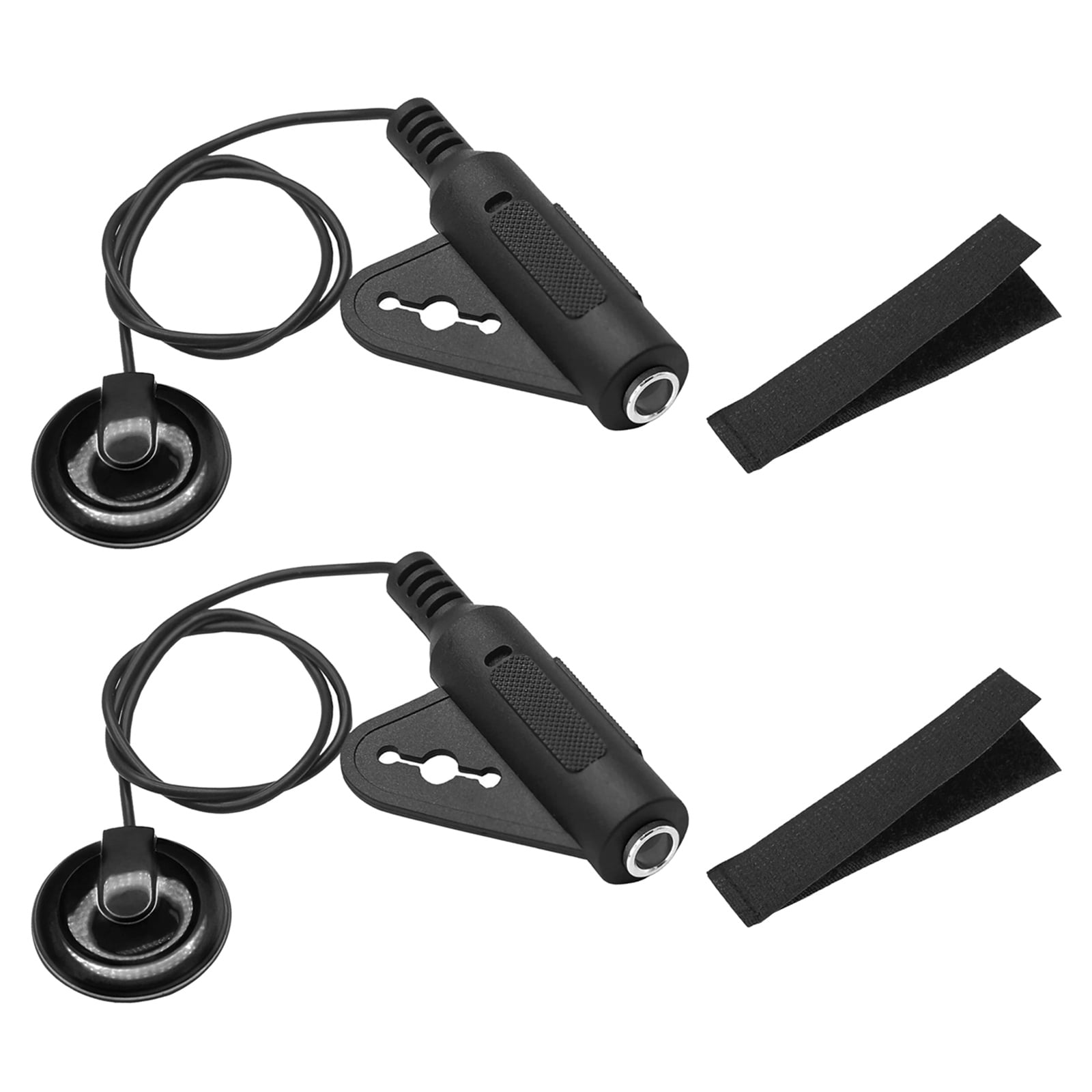 2 In 1 Self-Adhesive Passive Piezo Acoustic Pickup Two Balanced Passive ...