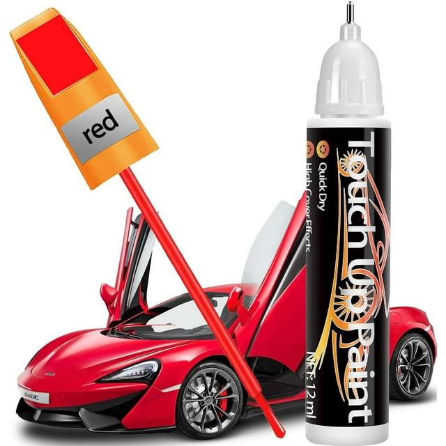 2-In-1 Touch Up Paint for Cars,Car Paint Touch Up Pen for Deep ...