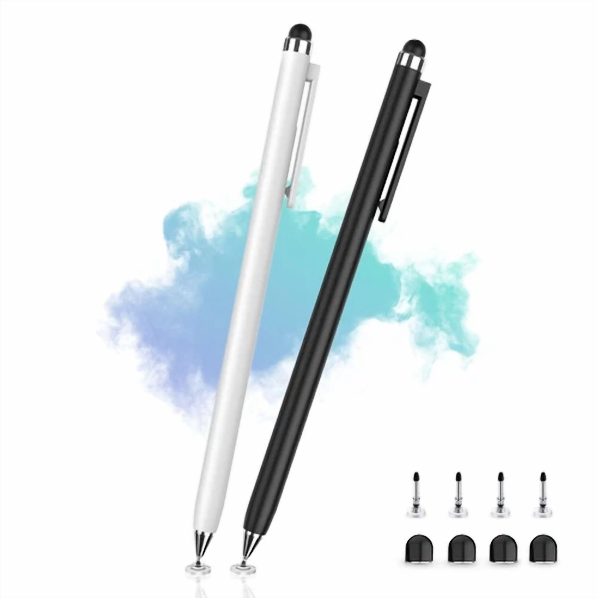 2 In 1 Touch Screen Pen Stylus Universal For Iphone Ipad Samsung Tablet ...