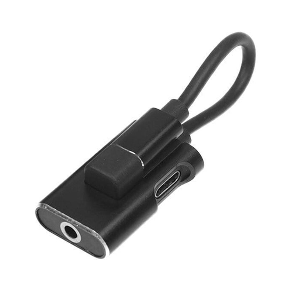 2 In 1 Type-C To 3.5mm Headphone Jack AUX Audio Cable Adapter Charging ...