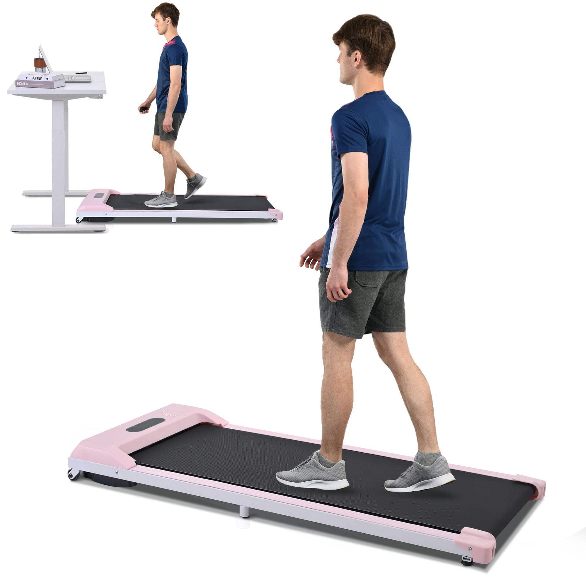 2 In 1 Under Desk Electric Treadmill 2.5Hp, Remote Control, Display ...