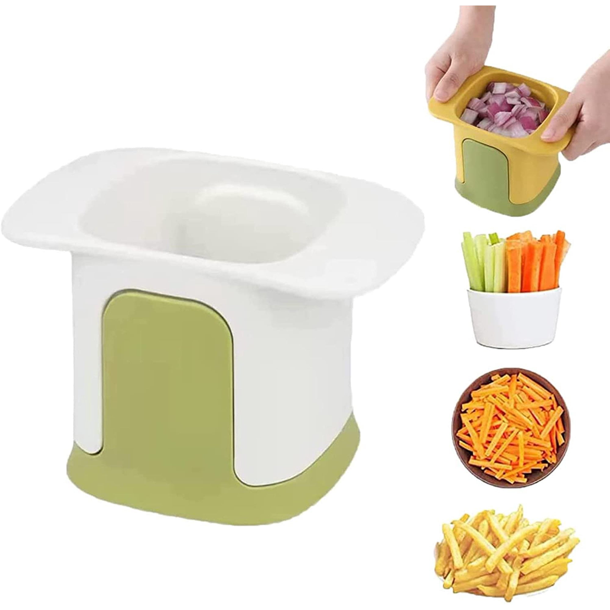 2 In 1 Vegetable Chopper For Dicing And Dividing,Slicer,Cutter,Chopper ...