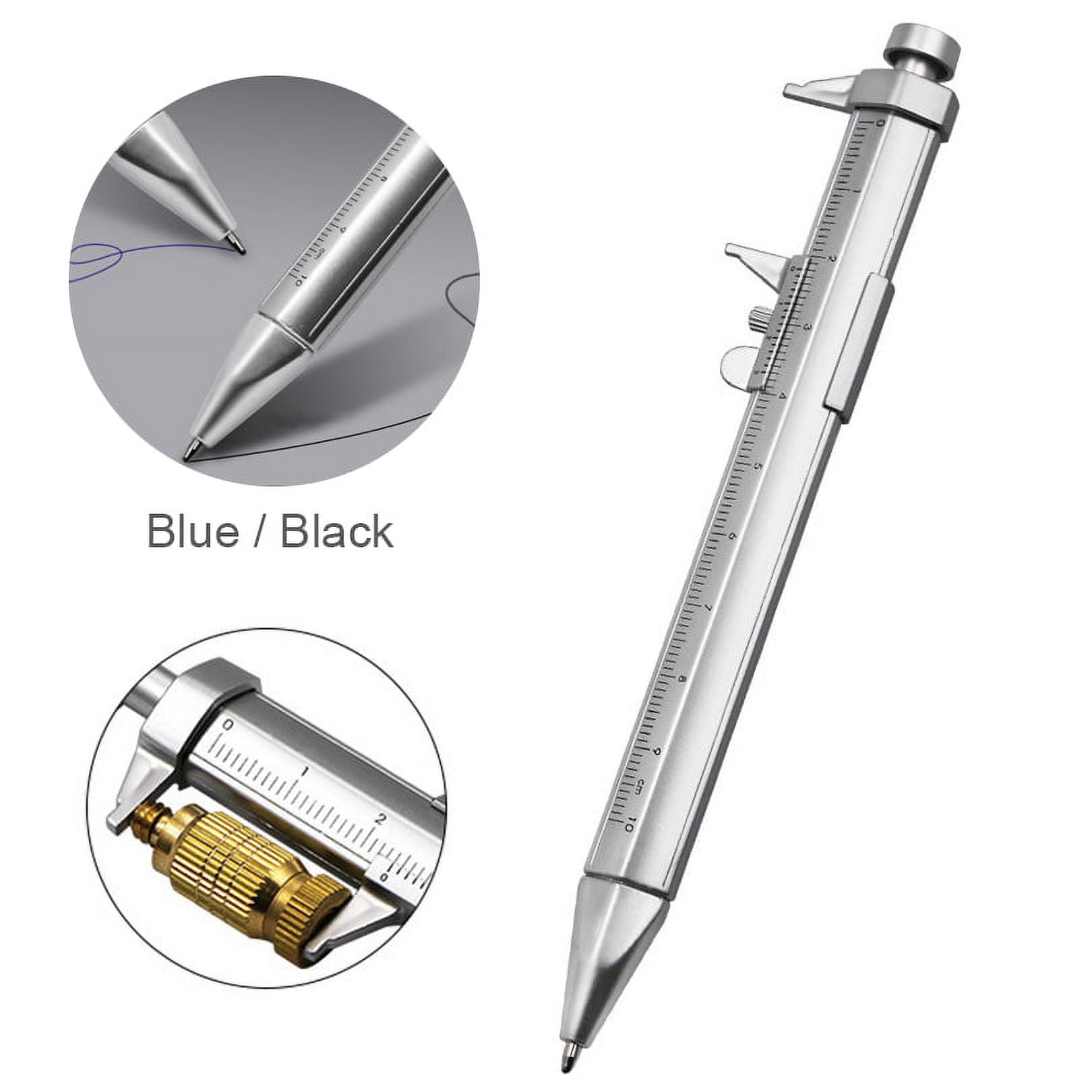 2 In 1 Vernier Caliper Ball Pen Multifunction Gel Ink Pen Roller ...