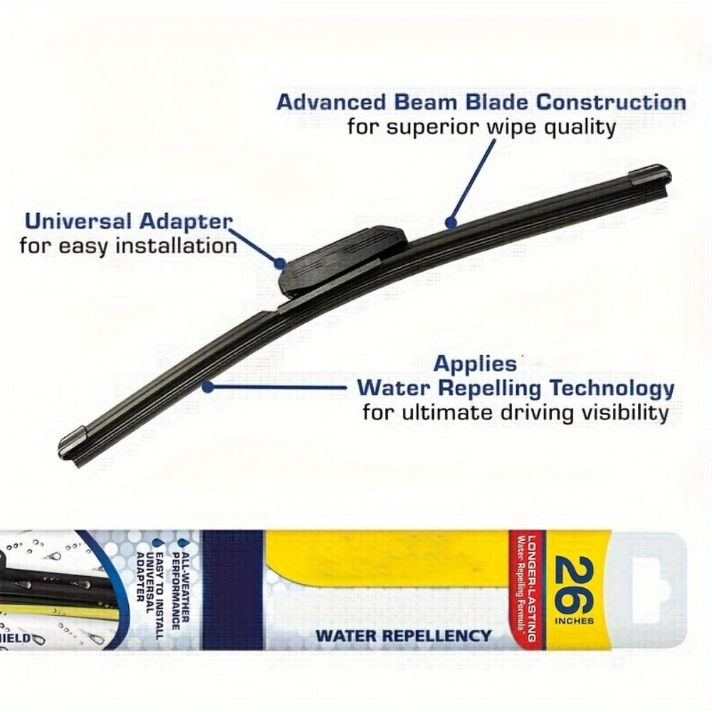 2-In-1 Wiper Blades, 26 Inch Windshield Wipers (Pack Of 1), Automotive ...