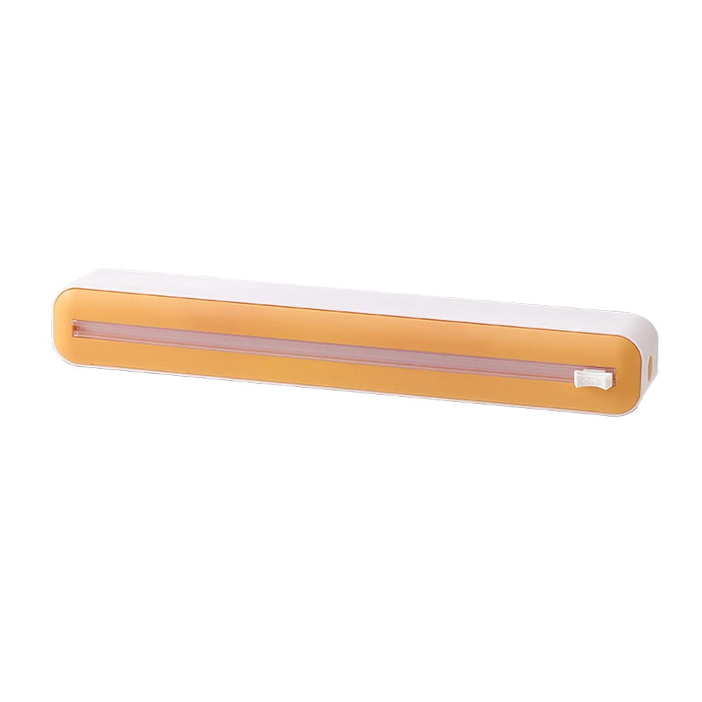 2 In Food Film Dispenser With Cutter Storage Box Aluminum Foil Stretch ...