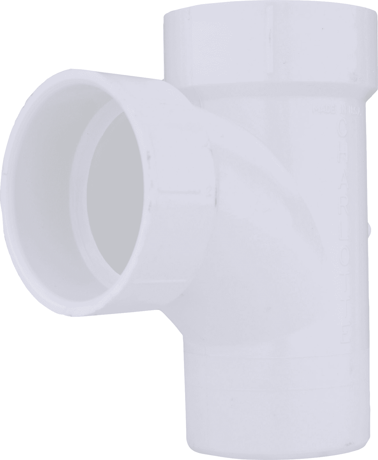 2 In. Hub DWV Sanitary Street Tee - Single Pack — Residential Use ...