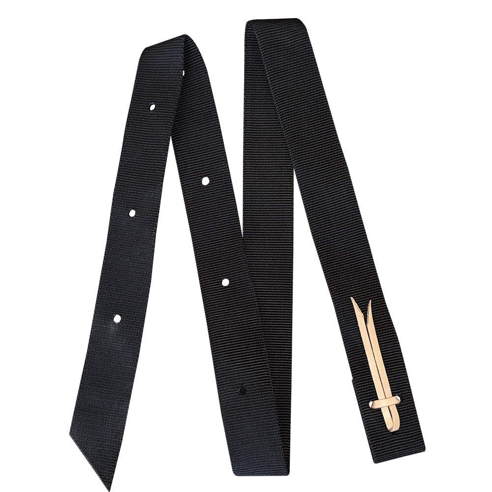 2 In X 6 Ft Hilason Western Horse Premium Single Nylon Leather Cinch ...