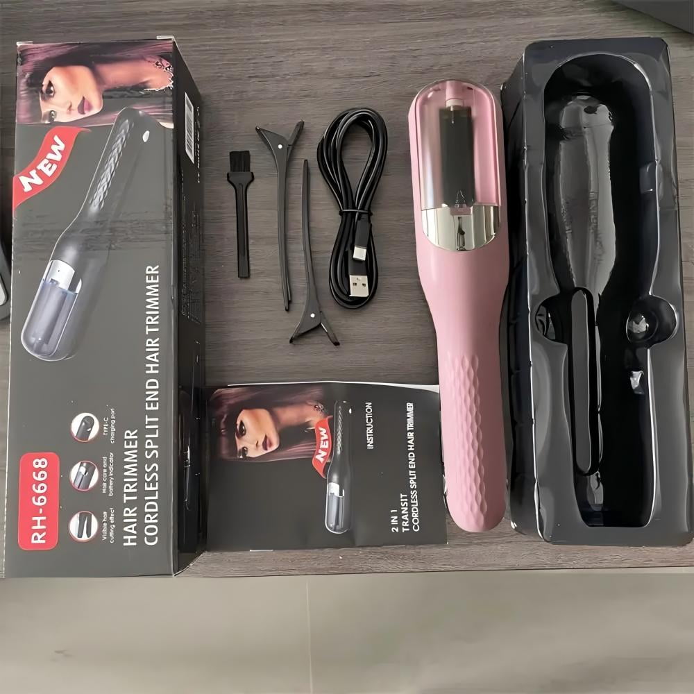 2 In1 Women Hair Split Ends Trimmer Cordless Split End Remover ...