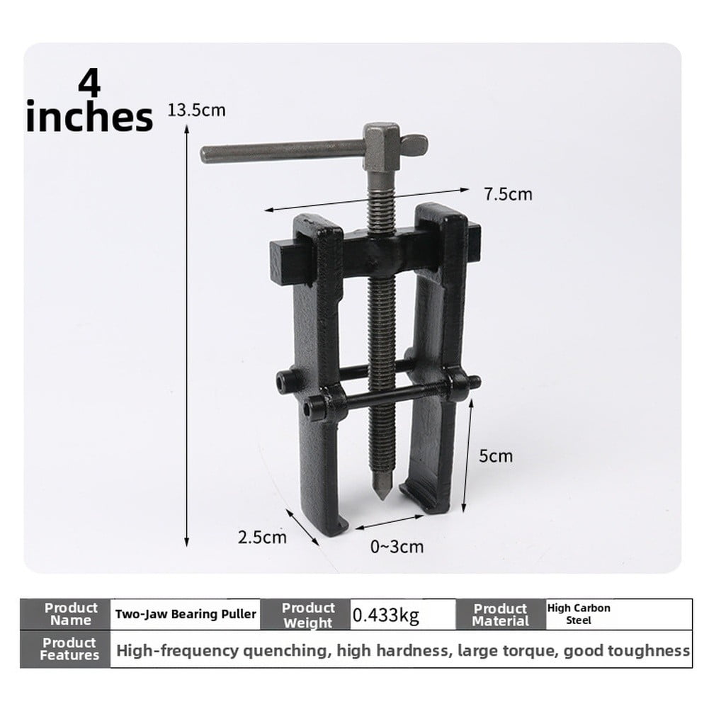 2 Inch 3 Inch 4 Inch 6 Inch 8 Inch Two Jaw Bearing Puller Removal Tool ...