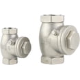 2 Inch 304 Stainless Steel BSPT Female Swing Check Valve for Water Oil ...