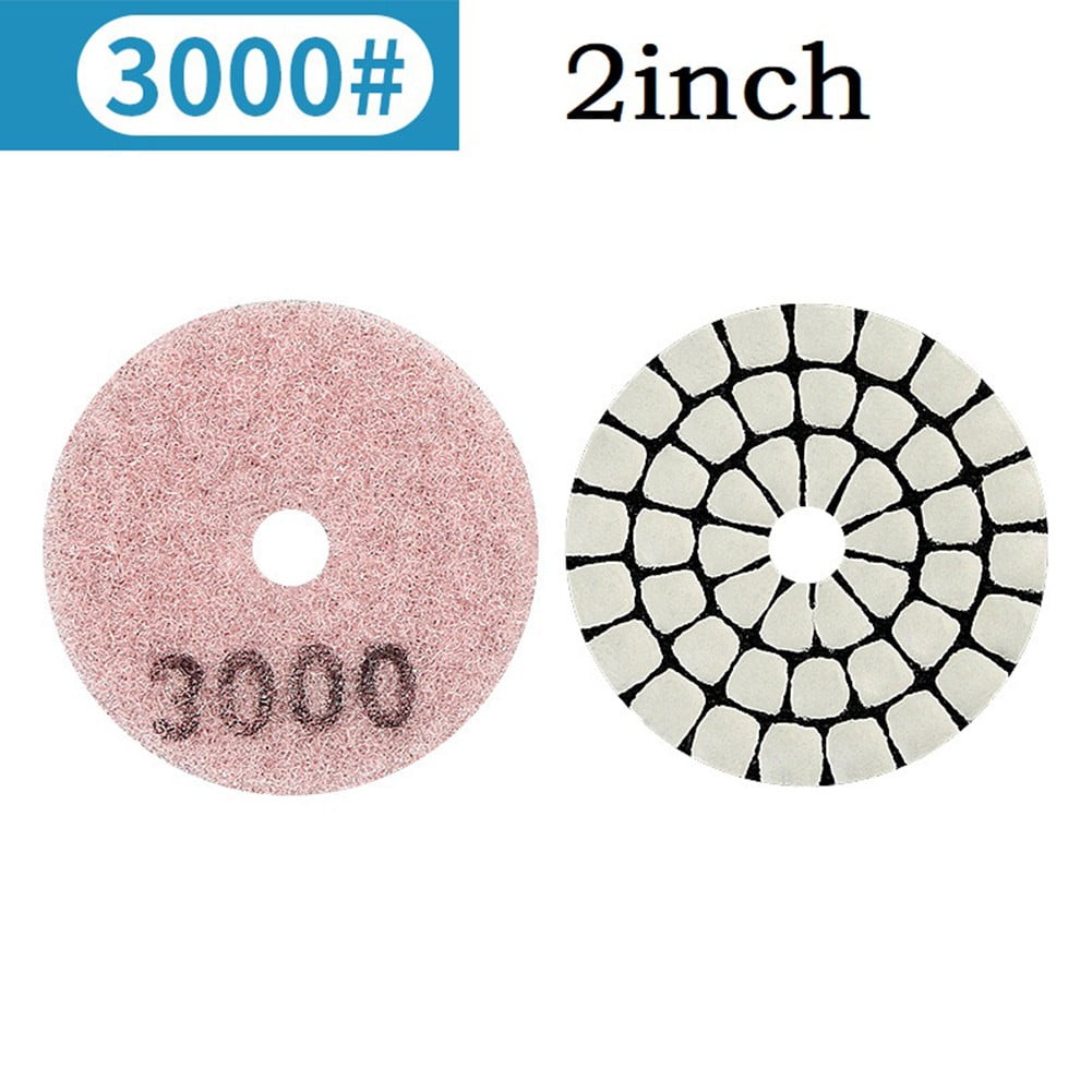2 Inch 50mm Diamond Dry Polishing Pad Sharp Type For Granite Marble ...