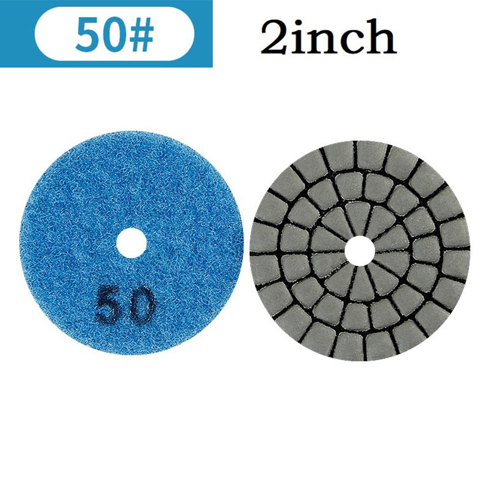 2 Inch 50mm Diamond Dry Polishing Pad Sharp Type For Granite Marble ...