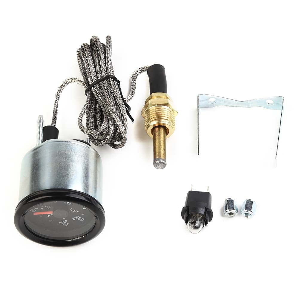 2 inch 52mm pointer mechanical water temperature meter with sensor 130 ...