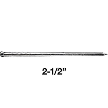 Grip Rite 6F 50 Lb 6D 2" Bright Finish Brad Head Nails - Walmart.com
