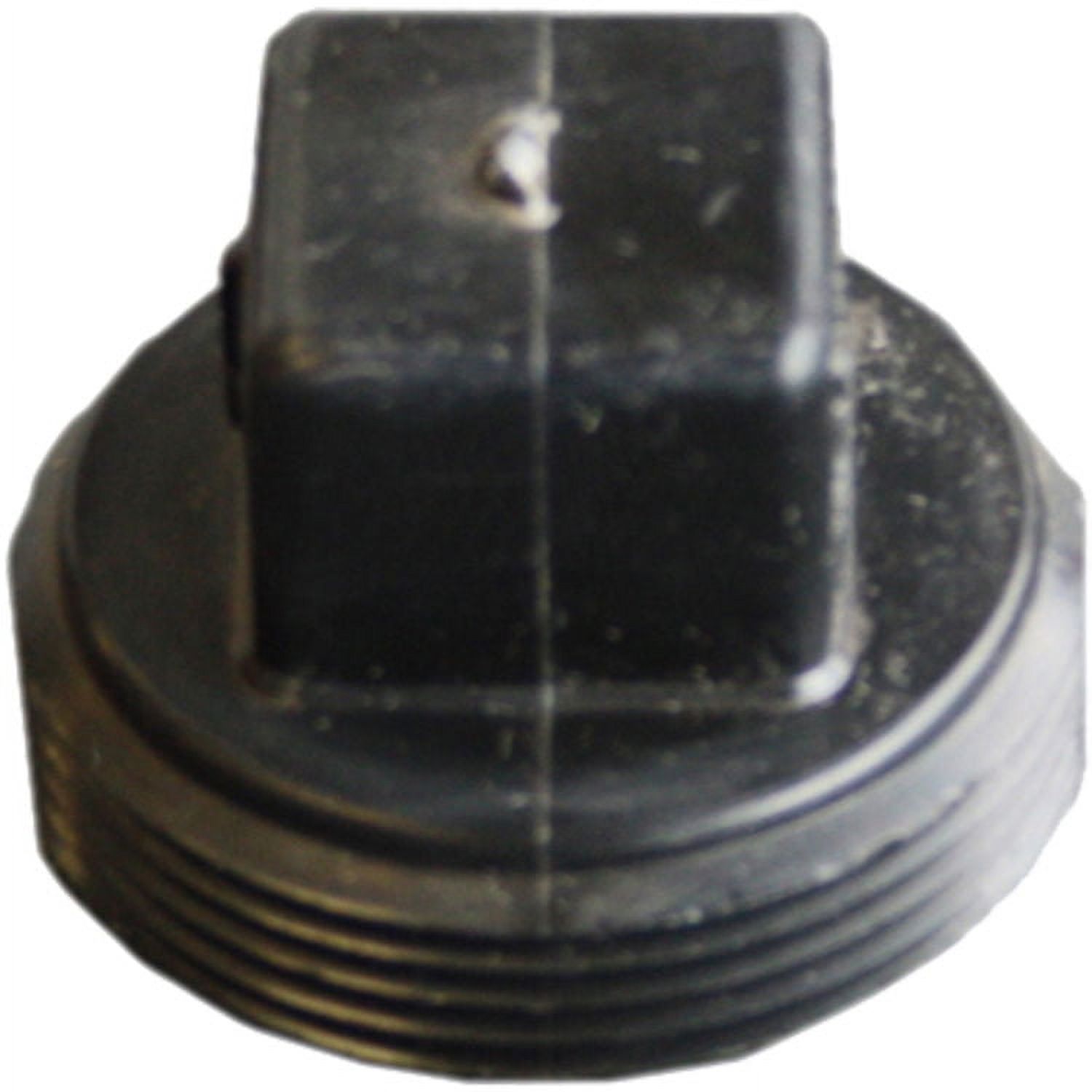 2 Inch ABS Threaded Plug, ABS Construction - Walmart.com