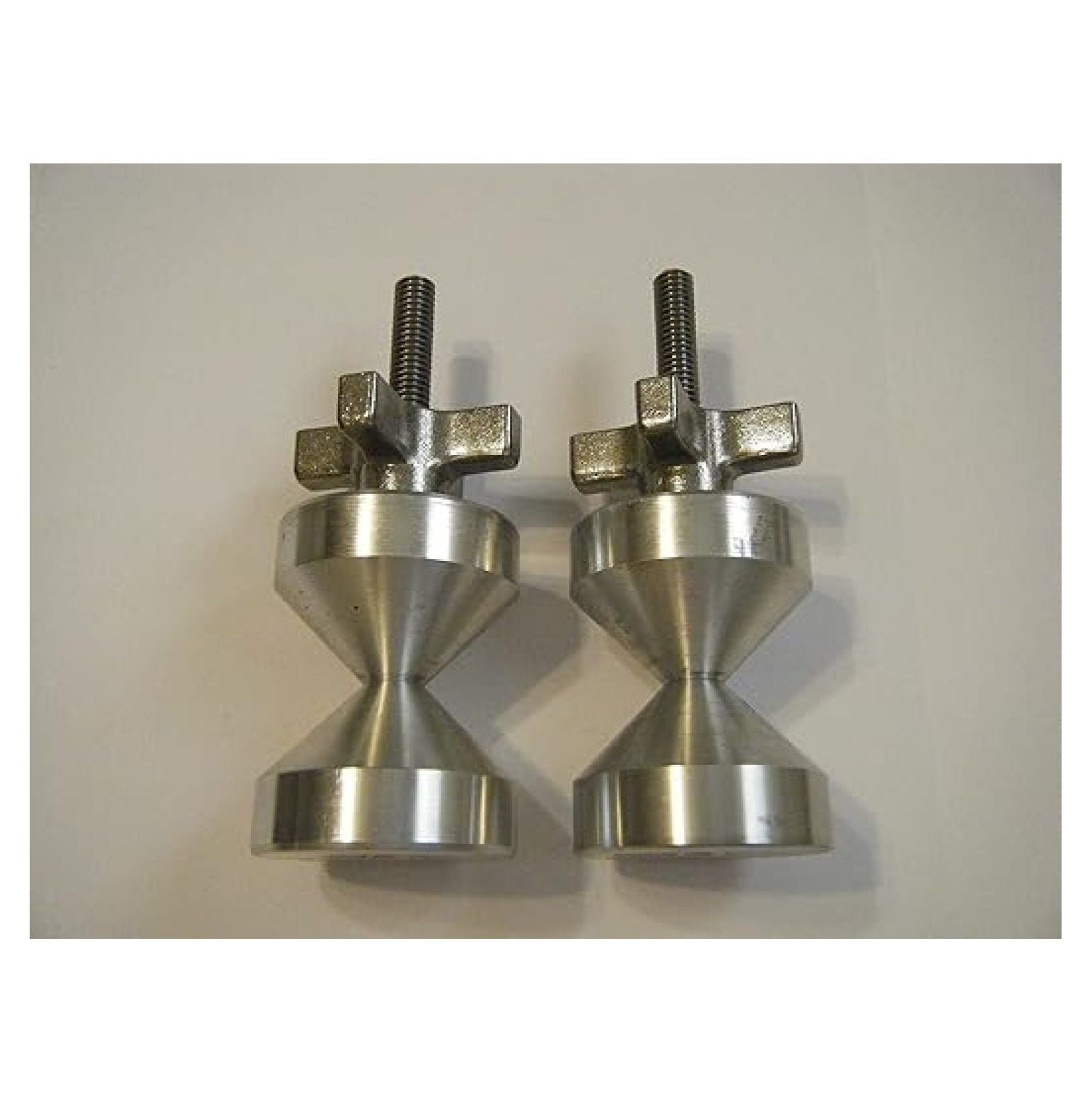 2 Inch Aluminum Two Hole Flange Pins with Quick Knobs - 3/8-16 ...