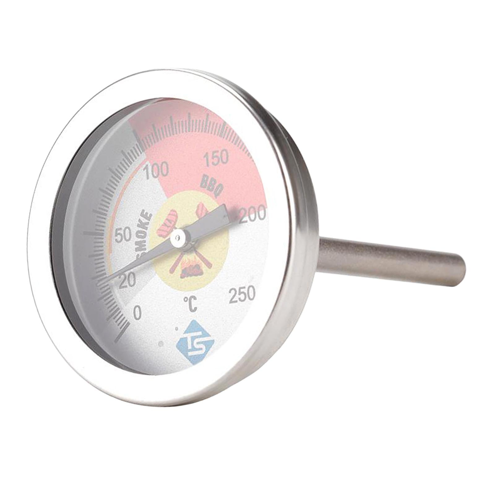 2 Inch Barbecue Grill Temperature Gauge BBQ Celsius and Heat Indicator ...