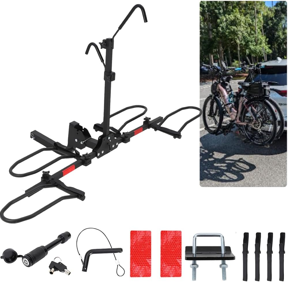 2 Inch Bike Rack,Tow Hitch Bike Rack 2 Bike,Heavy Duty Car Bicycle ...