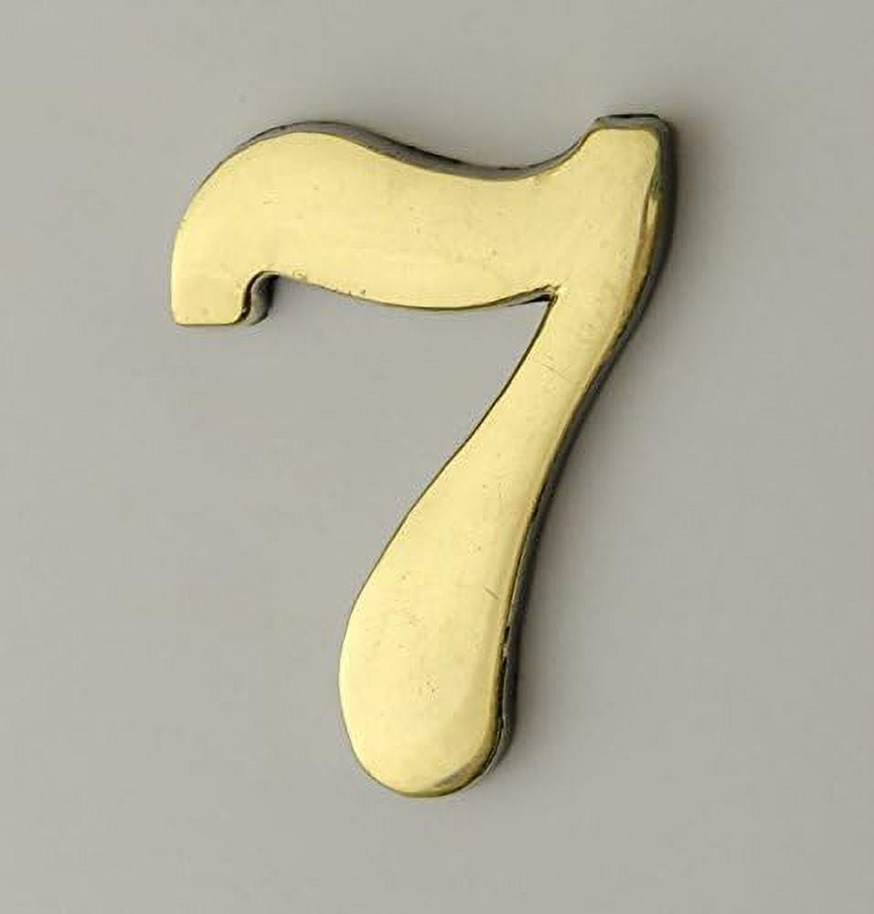 2-Inch Brass Mailbox Numbers – Pick Your Numbers - Numbering for ...