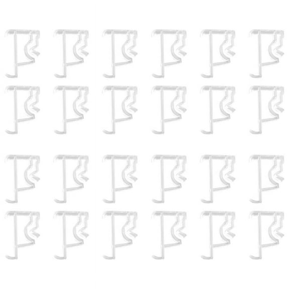 Valance Clips, 2 Inch Clear Blind Clips for Valance, Hidden Valance ...