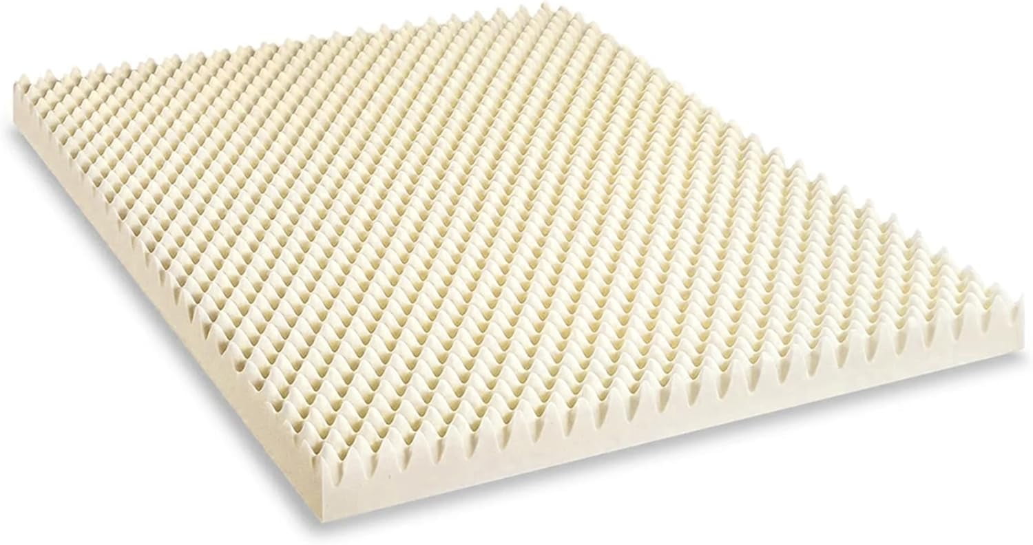 2-Inch Copper-Infused Memory Foam Mattress Toppers, Cooling and ...