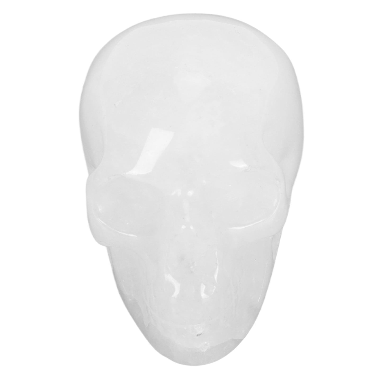 2 Inch Crystal Skull Head Hand Carved Polished Carving Skull Statue ...