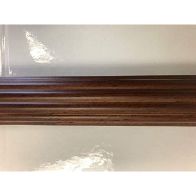 2 Inch Diameter Drapery Wood Fluted Curtain Rod 8 FT (Walnut) - Walmart.com