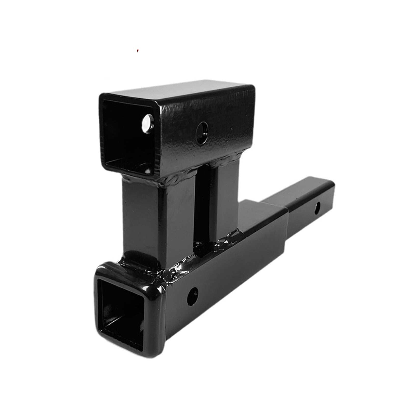 2 Inch Dual Truck Trailer Hitch Receiver Rise Drop Adapter Extender ...