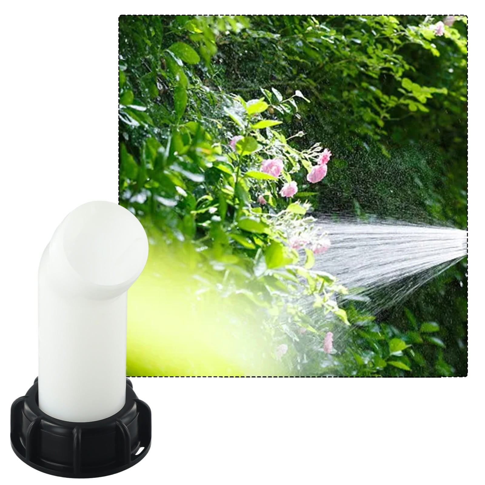 2 Inch Extension Drain Spout Hose Ibc Water Tank With Nozzle Tap Cap ...