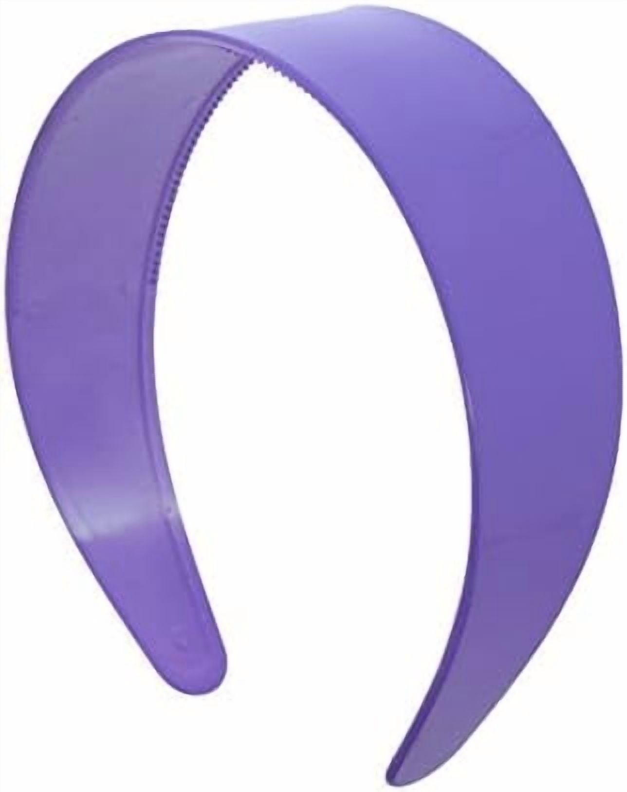 2 Inch Hard Plastic Headband with Women and Girls wide Hair band (Light ...