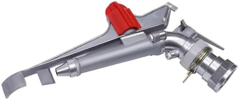 2 Inch Irrigation Spray Gun Sprinkler - 65-80M Large Impact Area, 360 ...