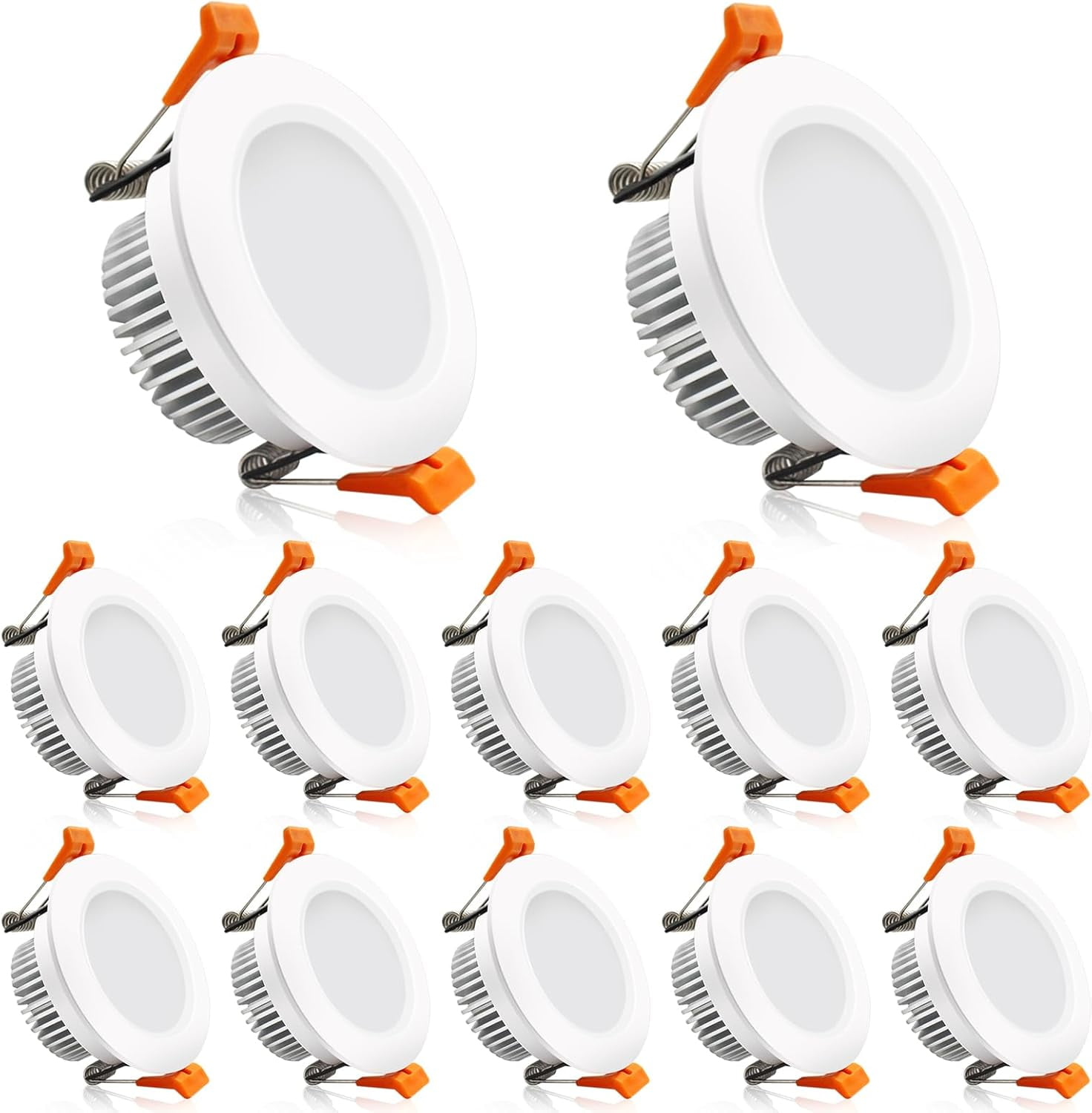 2 Inch LED Downlight, Recessed Lighting Dimmable Ceiling Light, 3W ...