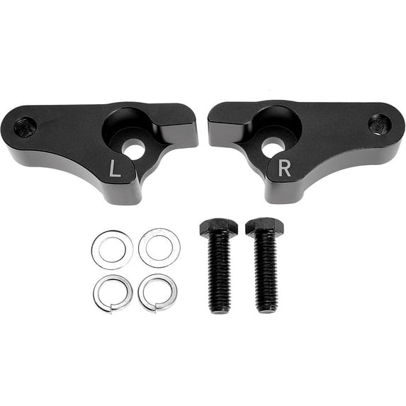 2 Inch Lowering Blocks Kit for Touring Street Glide 2002-2023 - Walmart.com