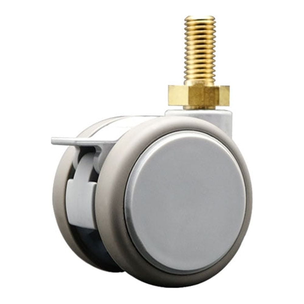 2 Inch MRI Safe Caster with Brake – 12mm Threaded Stem – Service Caster ...