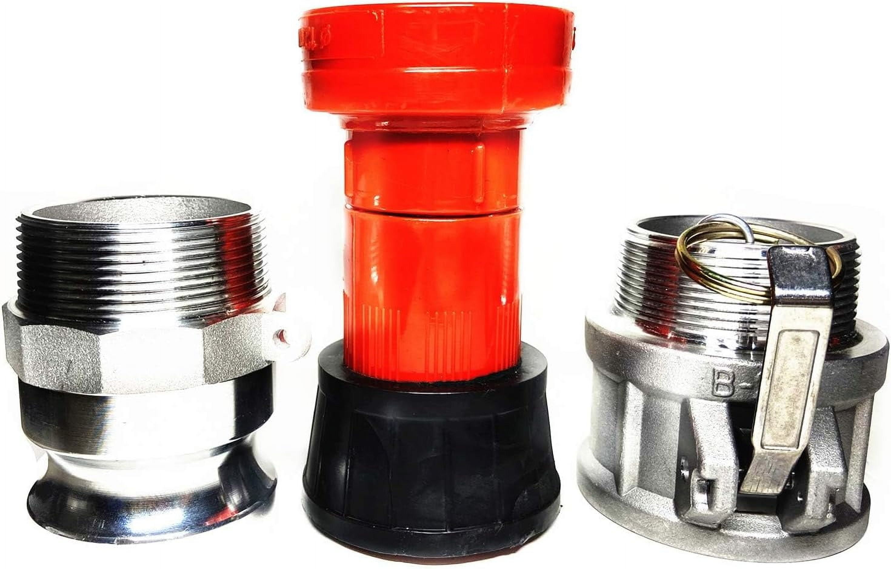 2 Inch NPSH/NPT Thermoplastic Fire Hose Nozzle with Spray Jet Fog ...