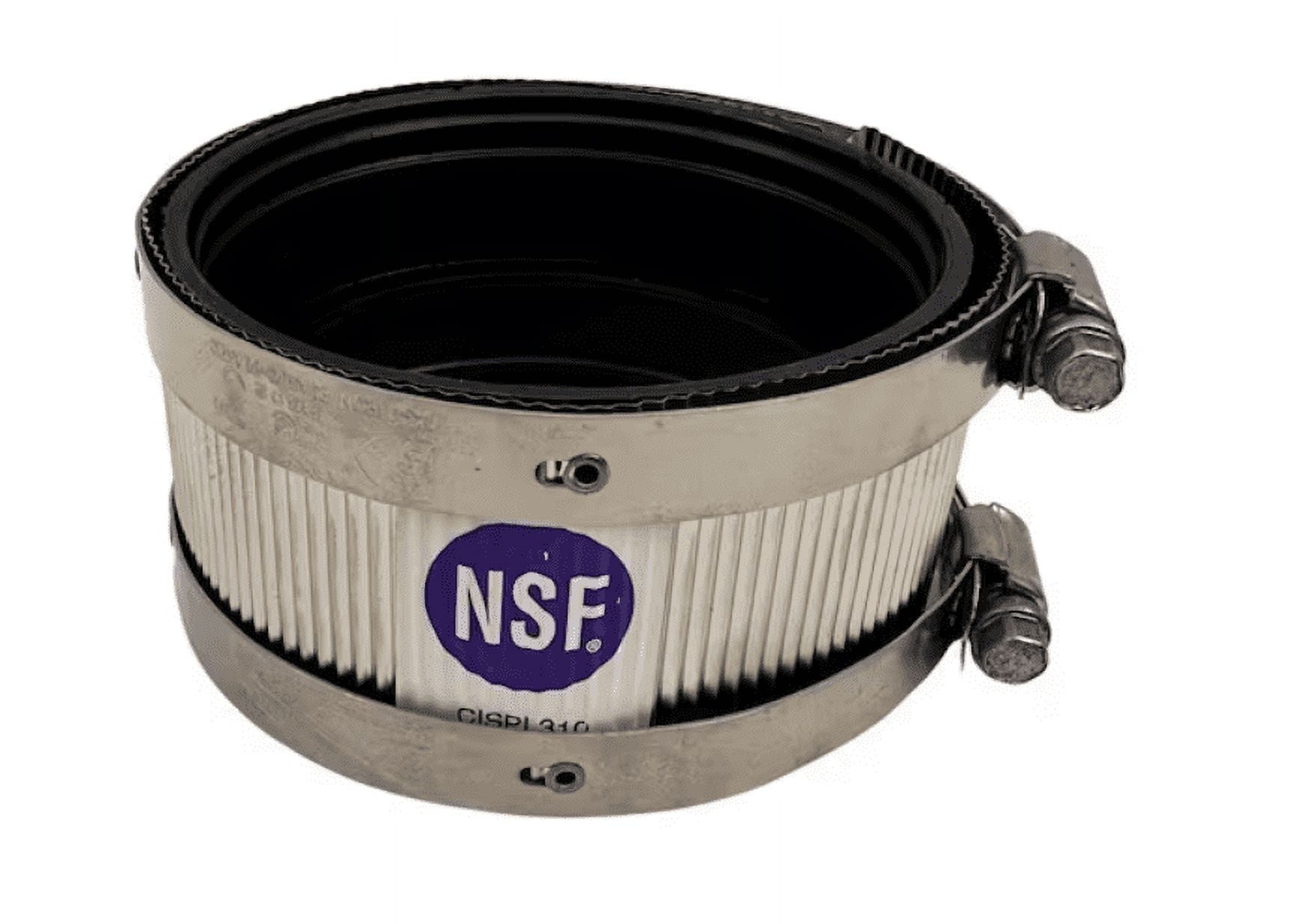 2 Inch No Hub Coupling NSF, pack of 50 - Walmart.com