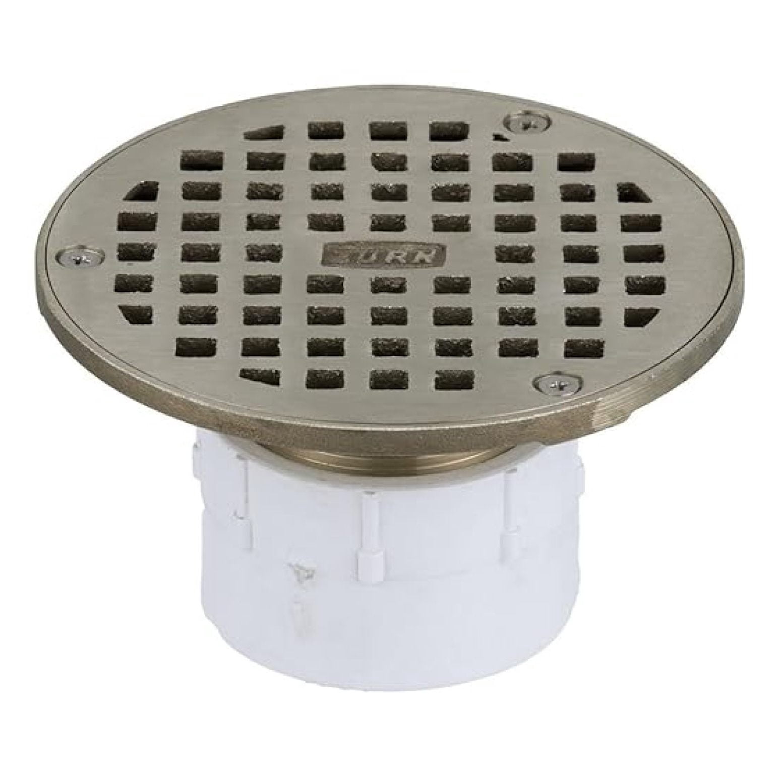 2 Inch PVC Adjustable Floor Drain - Solvent Weld - Bronze Round Top ...
