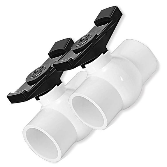 2 Inch Pvc Full Flow Ball Valve Stop Valve Water Pipe Switch Valve ...