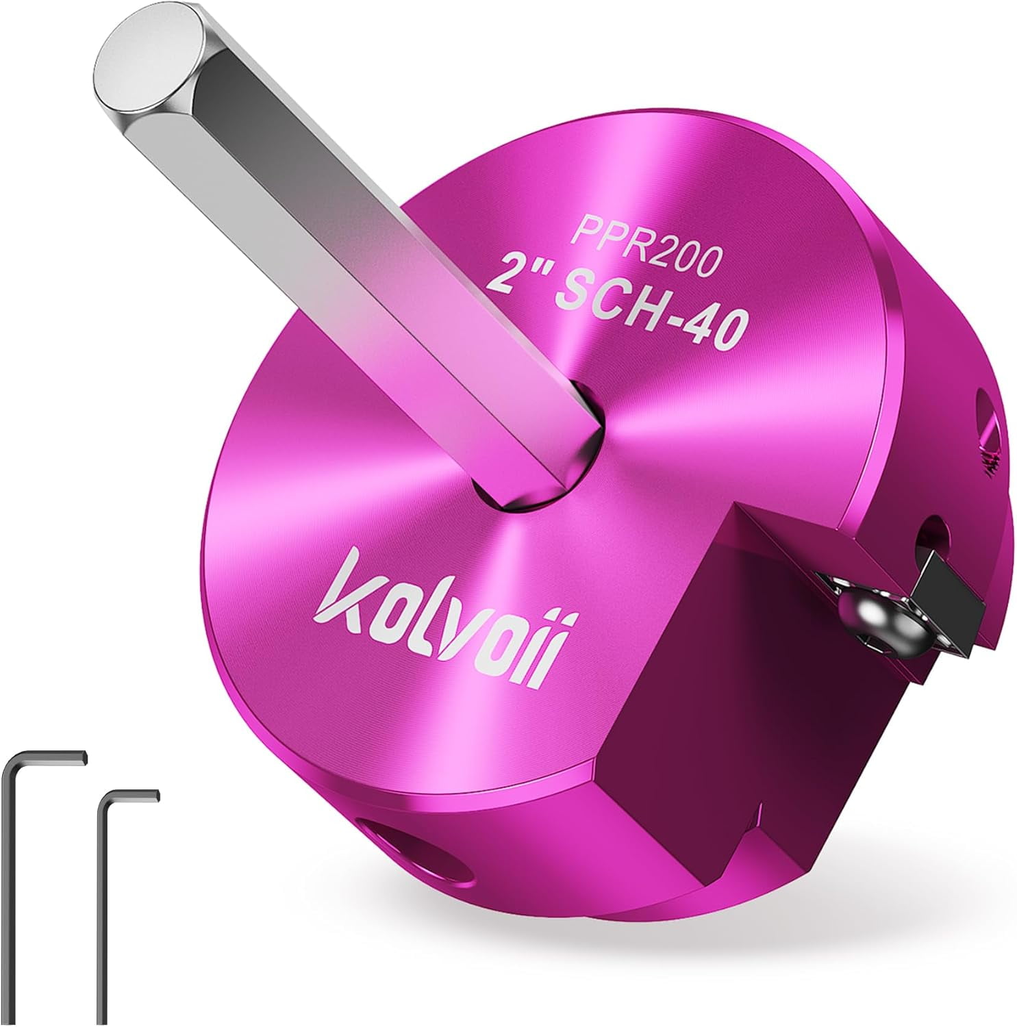 2 Inch PVC Pipe Reamer, PVC Fitting Saver for SCH 40, Plastic Pipe ...