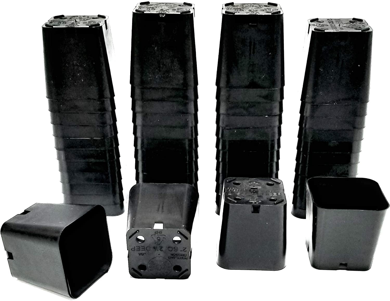 2 Inch Plastic Planters/Pots - Walmart.com