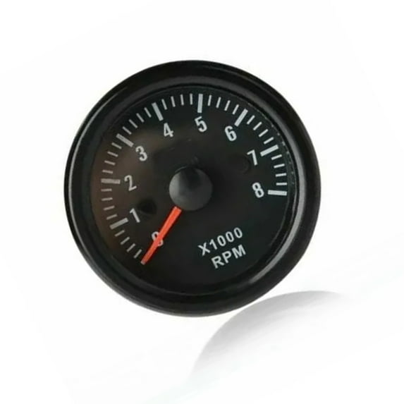 2 Inch Precise LED Backlit Meter Electrical Tachometer 0-8000RPM For ...
