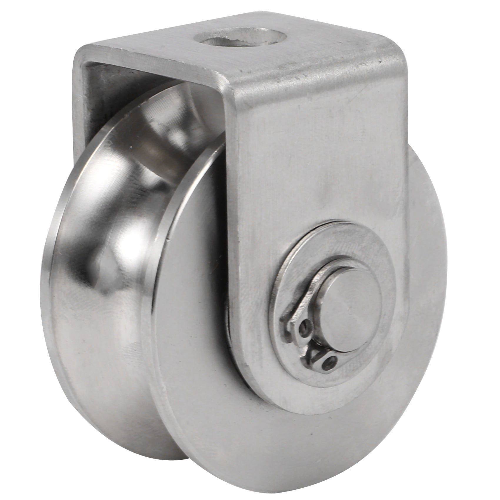 2 Inch Roller Wheel Bearings U Groove Pulley Wheels Detachable Heavy ...