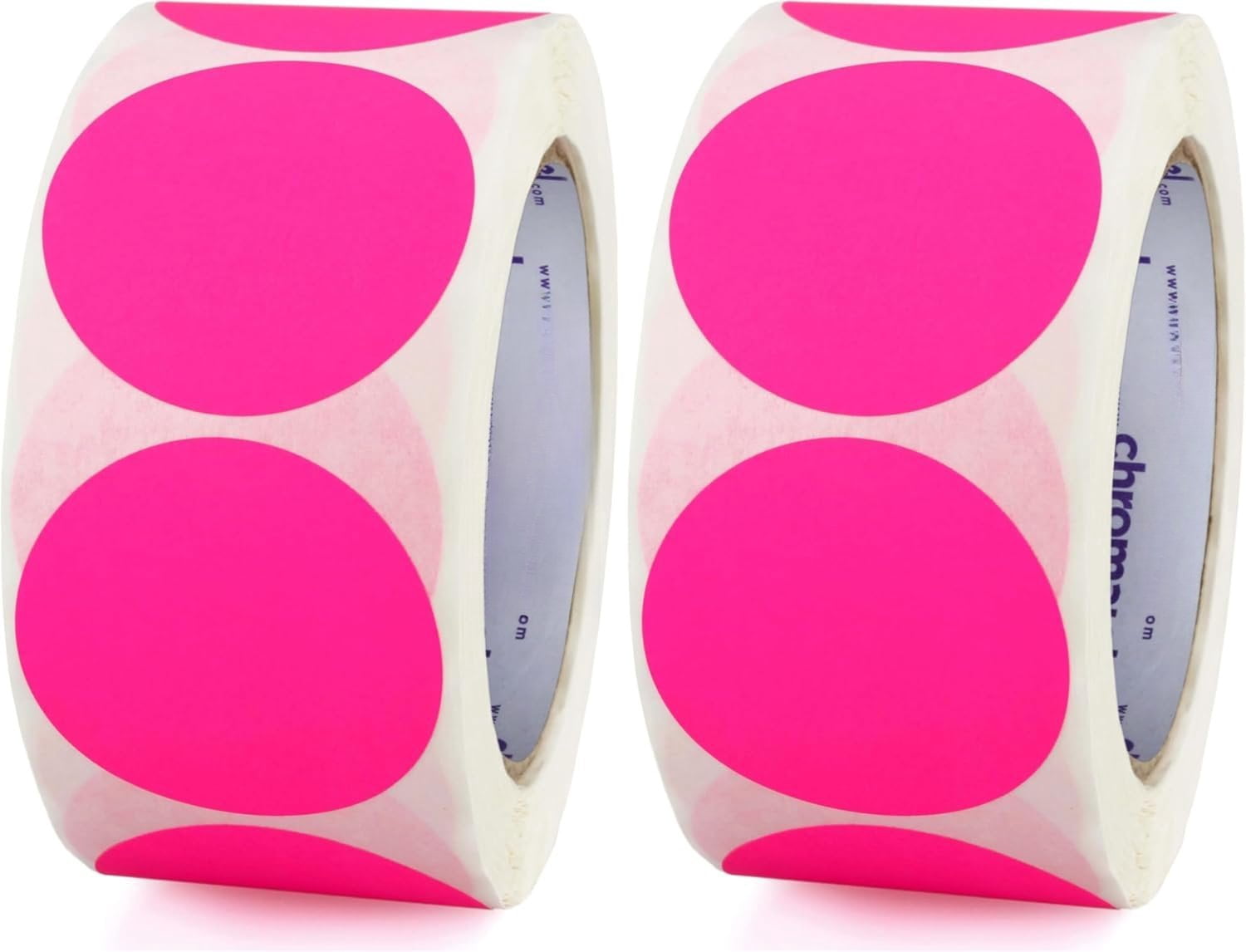 2 Inch Round Label Removable Color Code Dot Stickers, Inventory Label ...