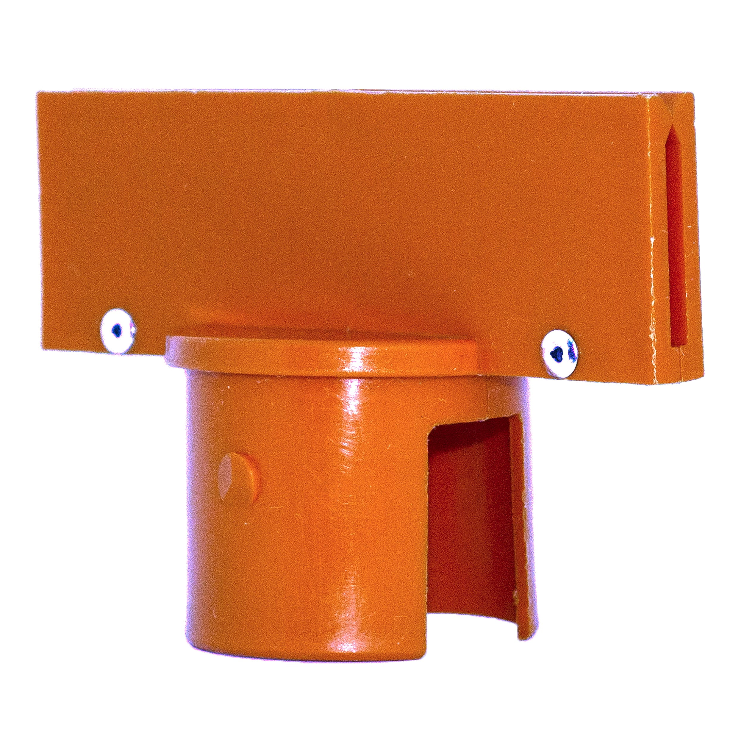 2 Inch Safety Orange Sign Adapter - Walmart.com