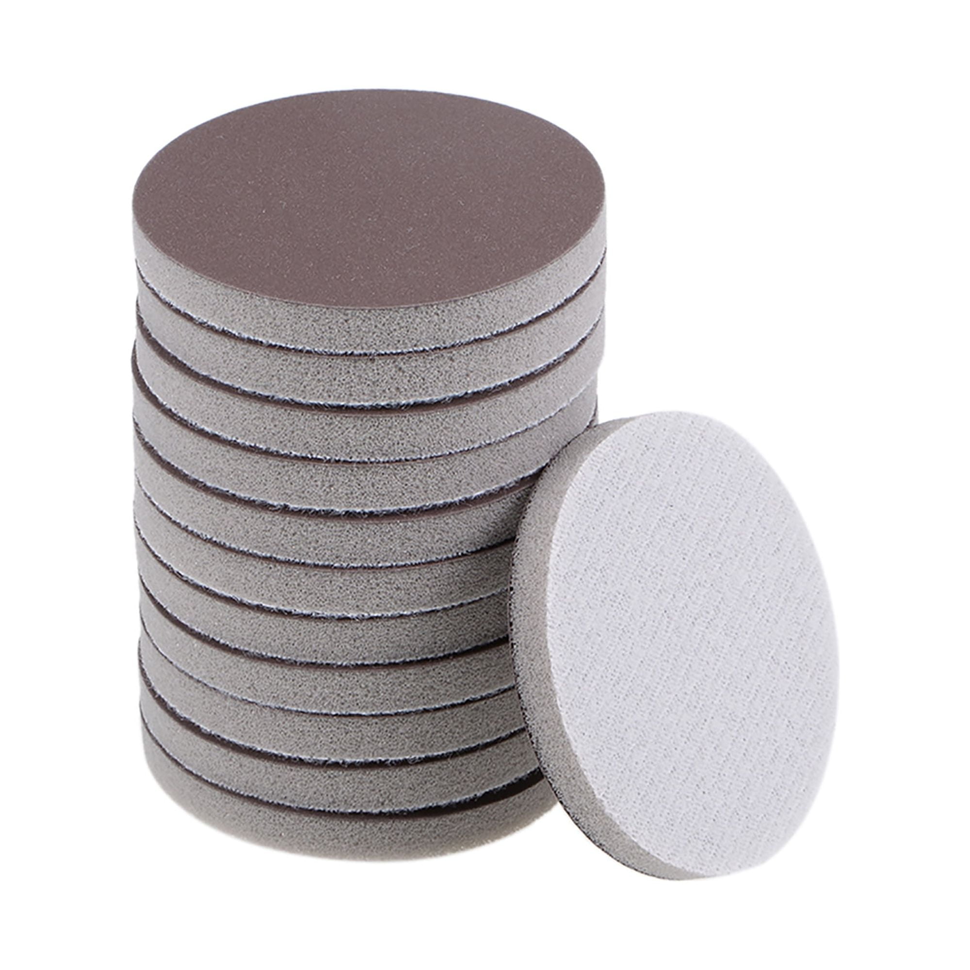 2-Inch Sanding Sponge Hook and Loop Sanding Disc Wet / Dry for Car Wood ...