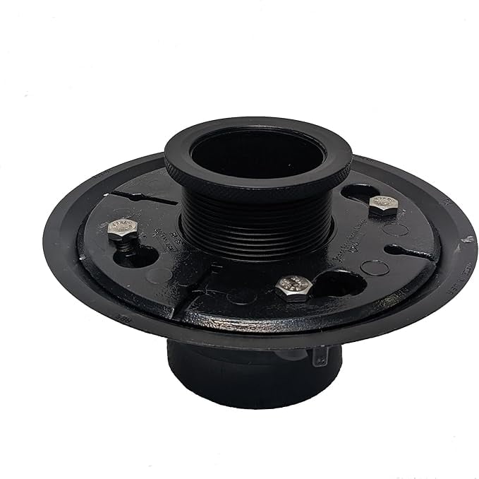 SereneDrains 2 Inch Shower Drain Base for Linear Square Shower Drains ...