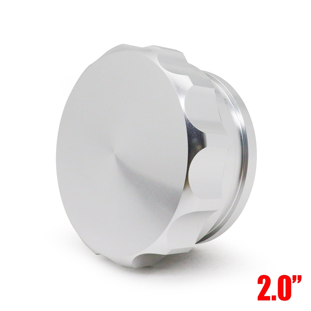 2 Inch Silver-Precious Fuel and Water Filler Cap Kit, Coolant Reservoir ...