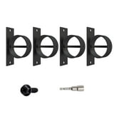 2 Inch Stainless Steel Rope Fence Brackets End Snap Holder With Screw ...