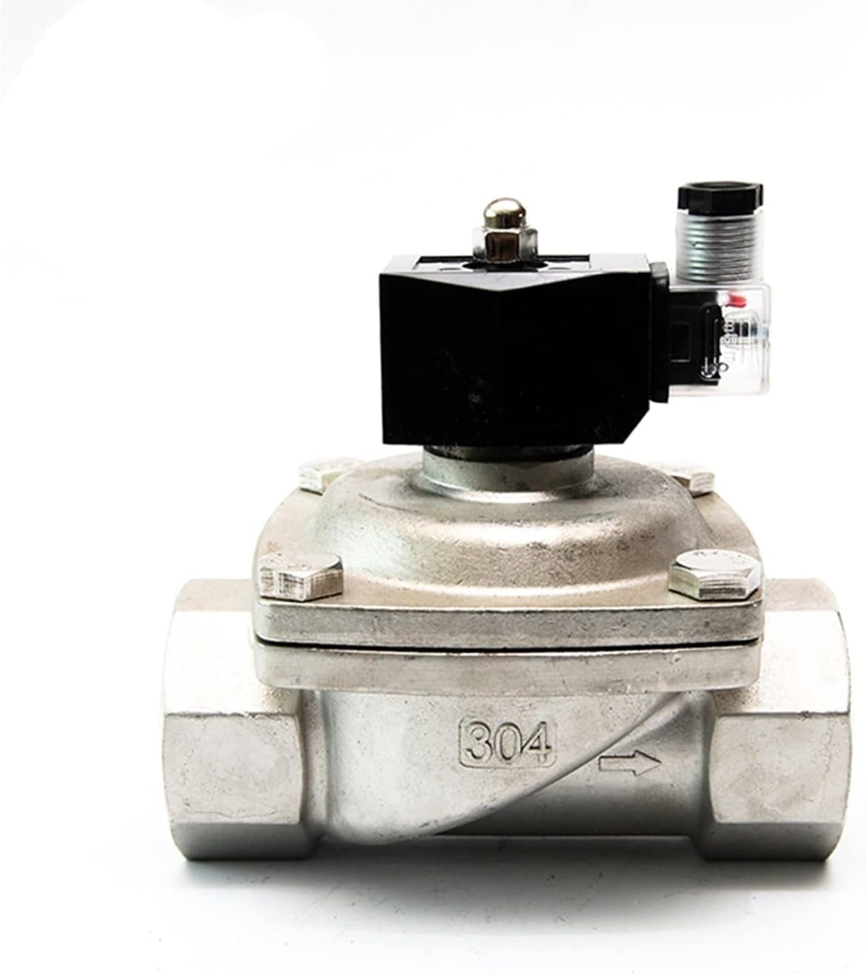 2 Inch Stainless Steel Solenoid Valve Waterproof Normally Closed 220V 12V 24V 110V Solenoid ...