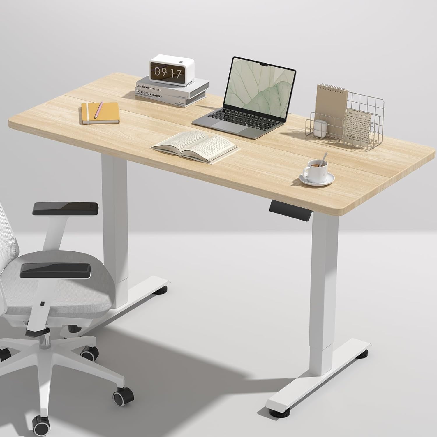.2 Inch Standing Desk, Height Adjustable Sit Stand Up, Desktop, Work Office Computer PC Desks ...